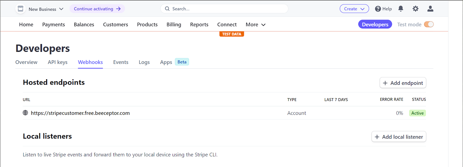 Salesforce-Stripe Integration with Webhooks & REST API