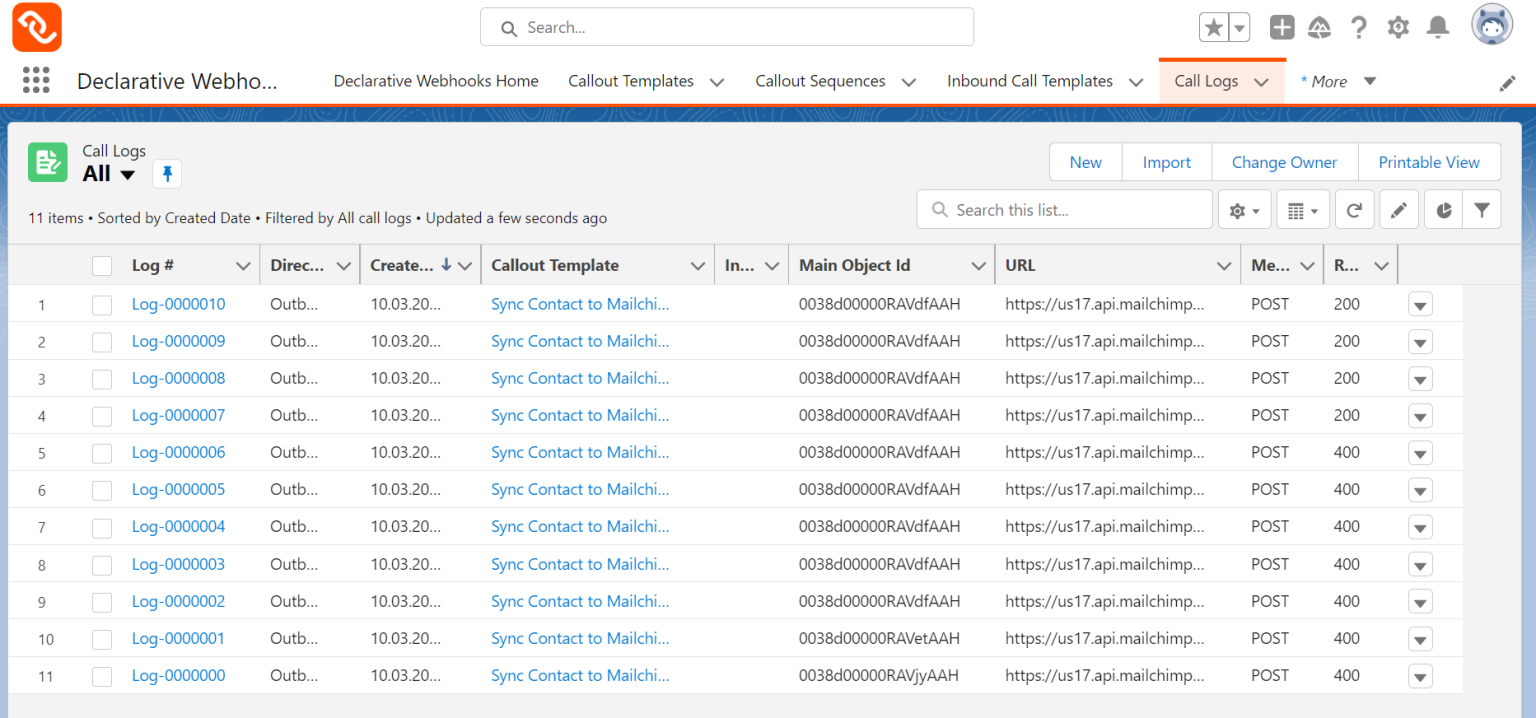 Outbound Message With Rest Api And Json In Salesforce