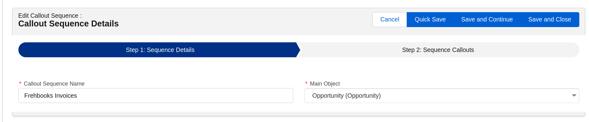 Omnitoria | How to integrate Salesforce with Freshbooks using Declarative Webhooks