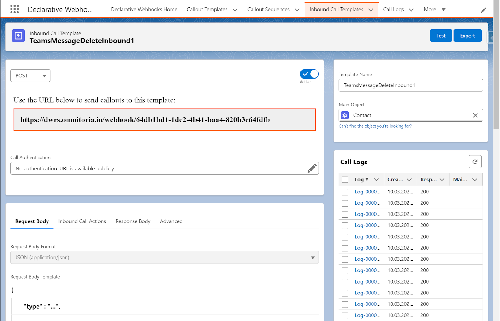 Integrating Microsoft Teams and Salesforce with Webhooks